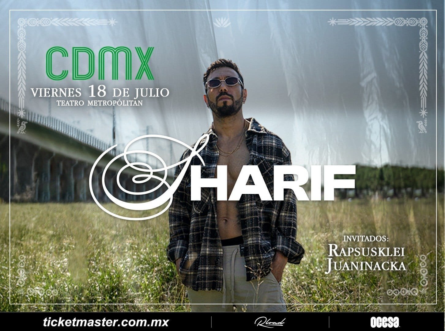 El rapero español Sharif regresa a México - CIONoticias