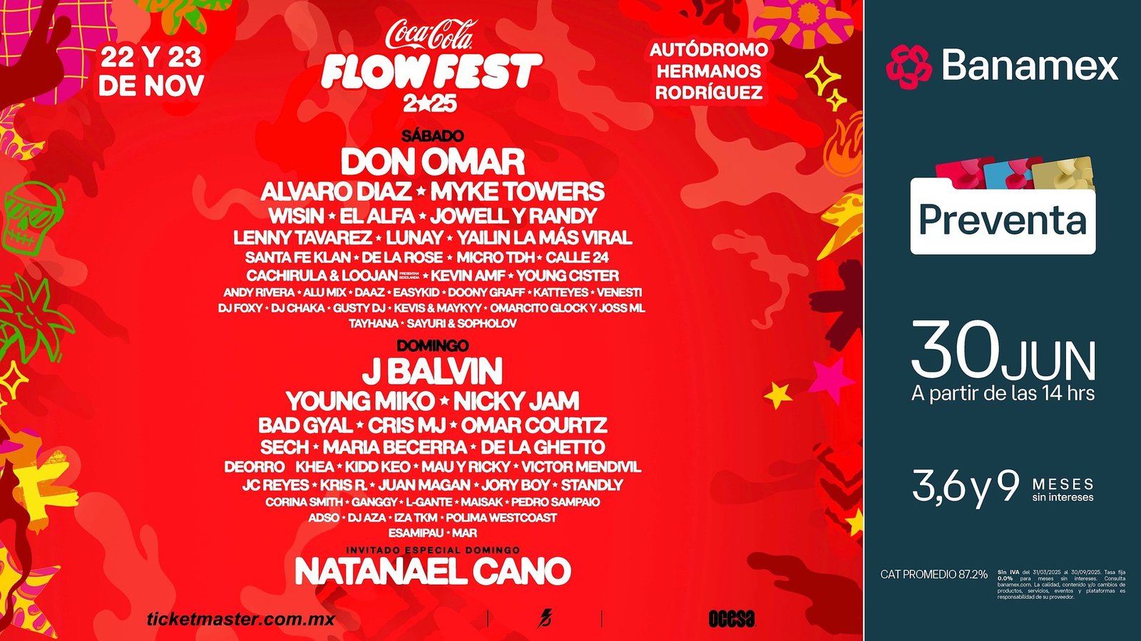 Coca-Cola Flow Fest revela su lineup para la edición 2025 - CIONoticias