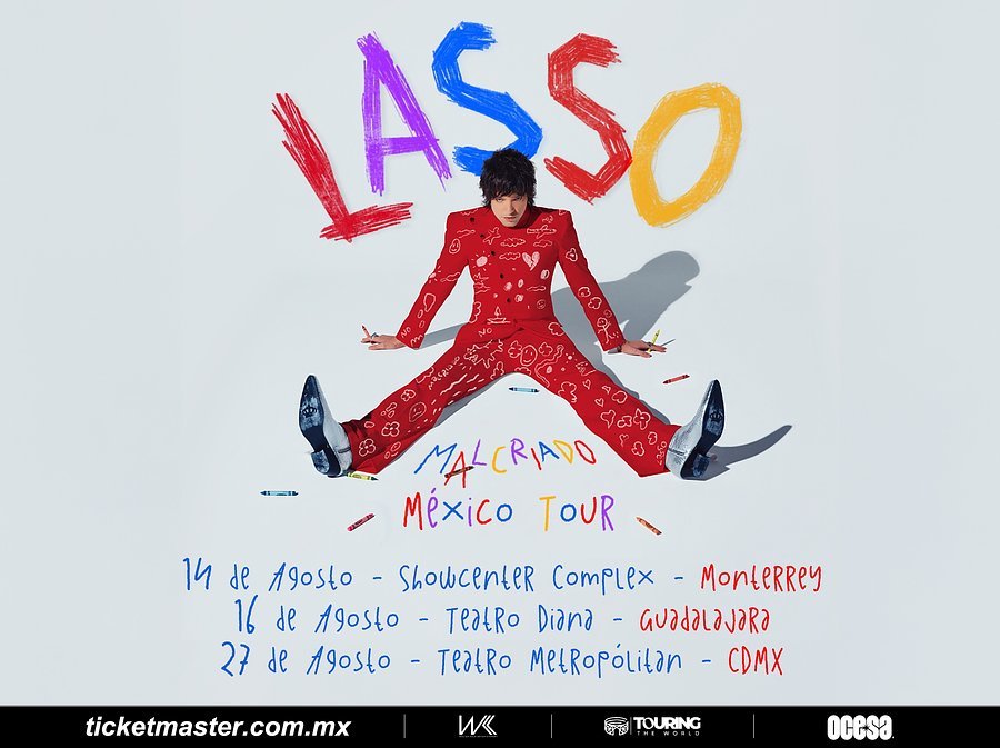 Lasso lanza su ‘Malcriado Tour’ - CIONoticias