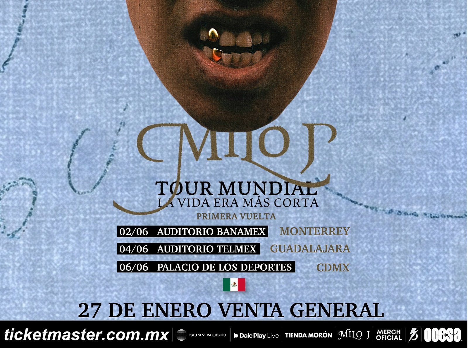 Milo J llegará a México con La Vida Era Más Corta Tour Mundial ...