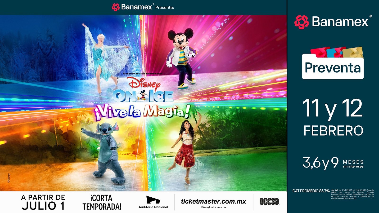 Disney On Ice Presenta Vive La Magia Cionoticias